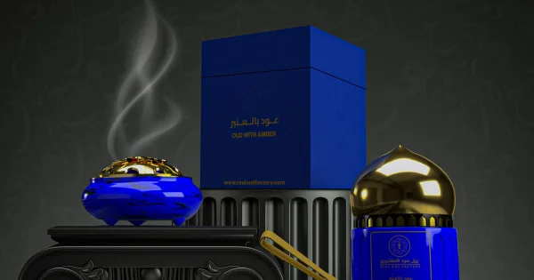 Real Oud Factory Oud with Amber 60g